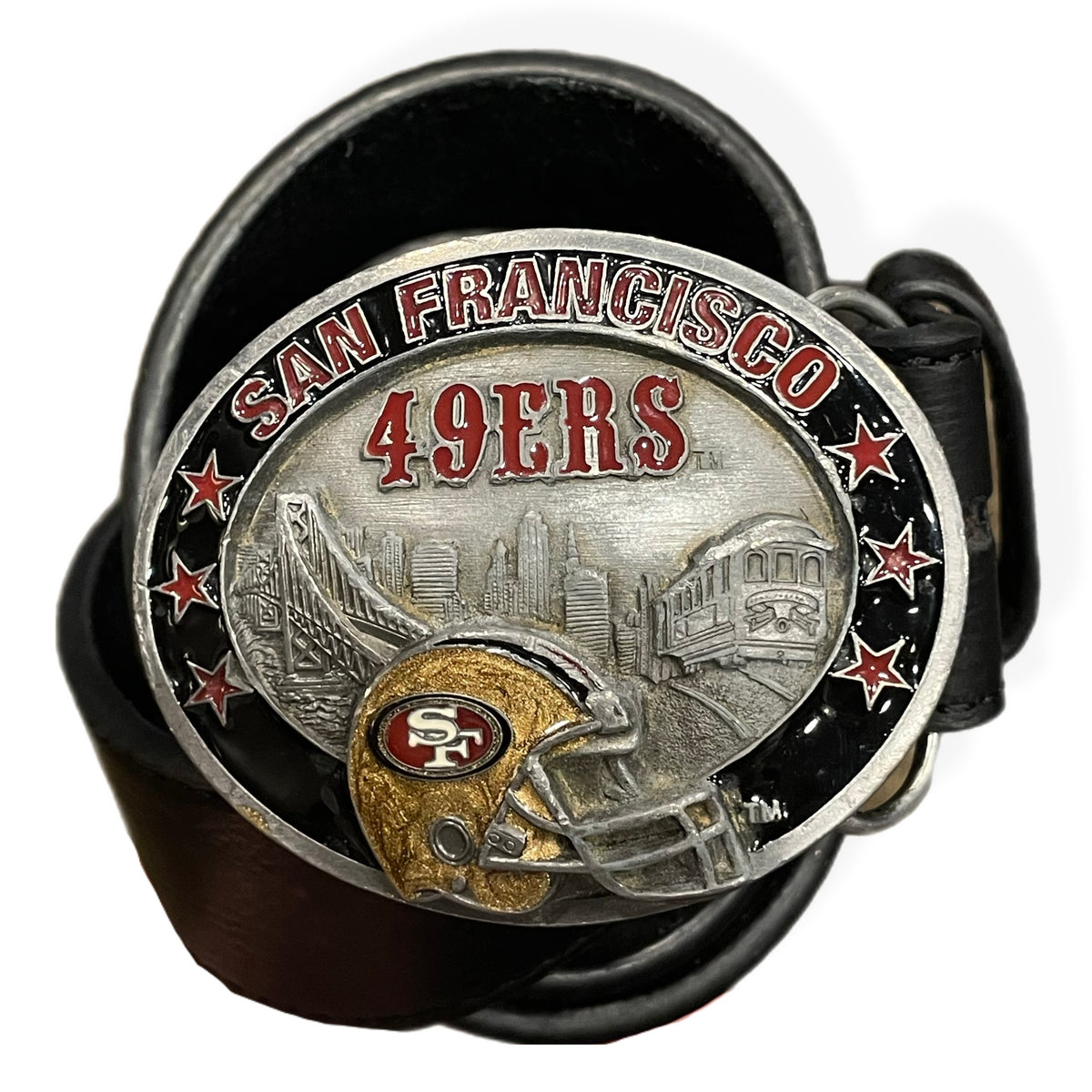 San Francisco 49ers, Football Vintage ‚ÄúRare Find‚Äù Belt Buckle with ...