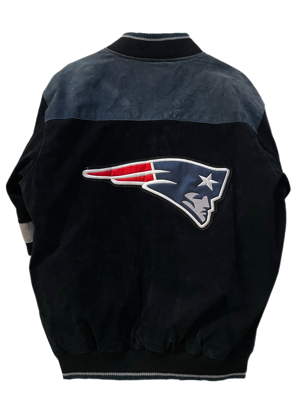 New England Patriots, Football One of a KIND Vintage Jacket with Cryst ...