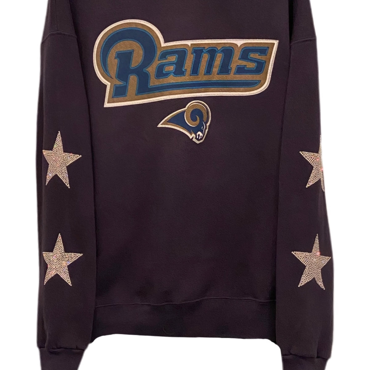Los Angeles Rams , Football One of a KIND Vintage LA Rams Sweatshirt w ...